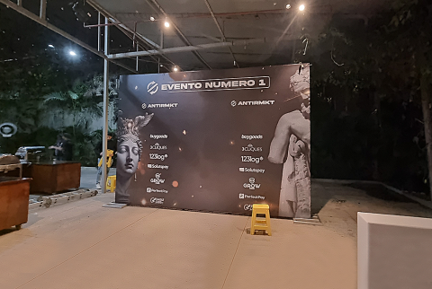 .BACKDROP PARA EVENTOS - Decoração e Cia